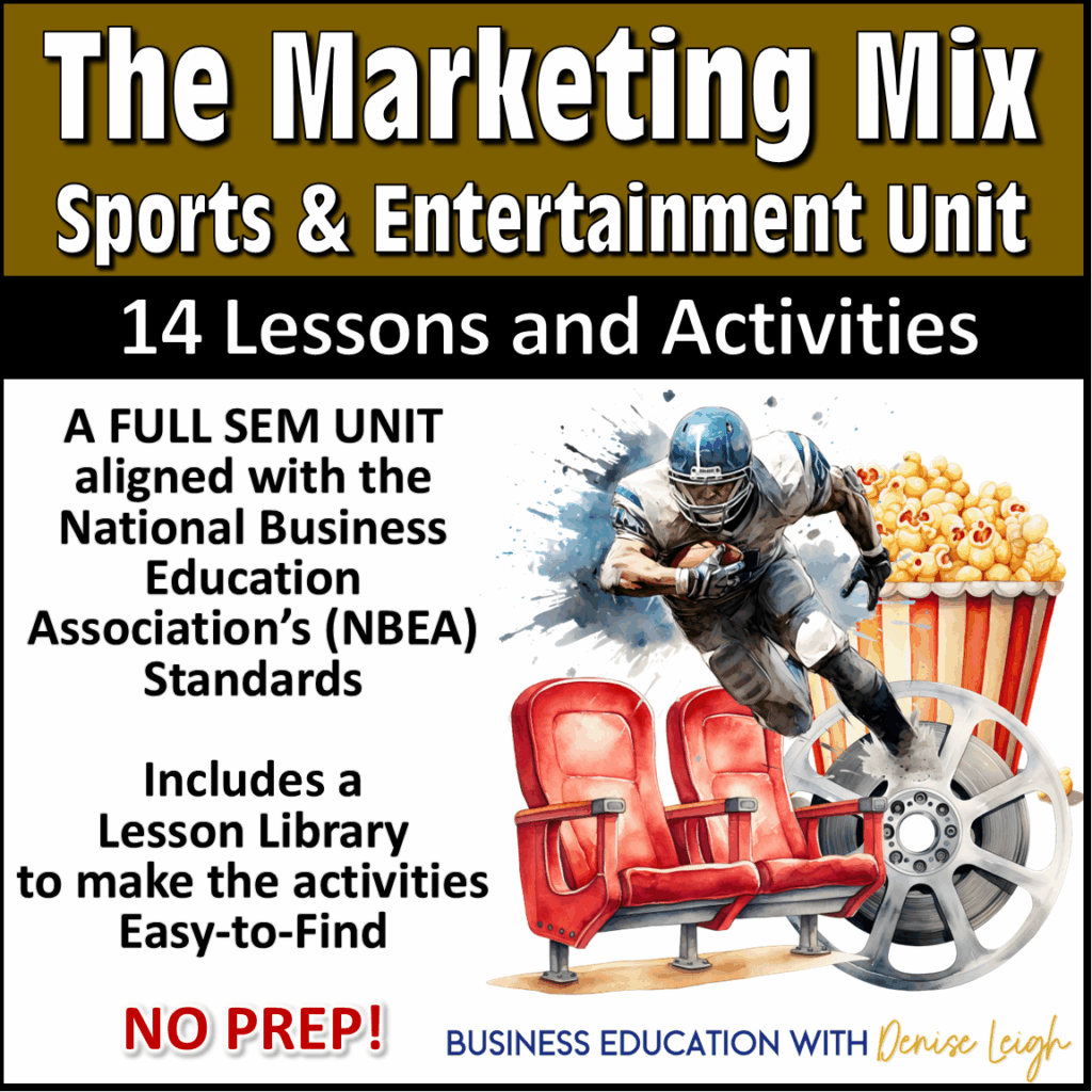 Marketing Mix Unit - Sports Entertainment Event Marketing Class SEM ...
